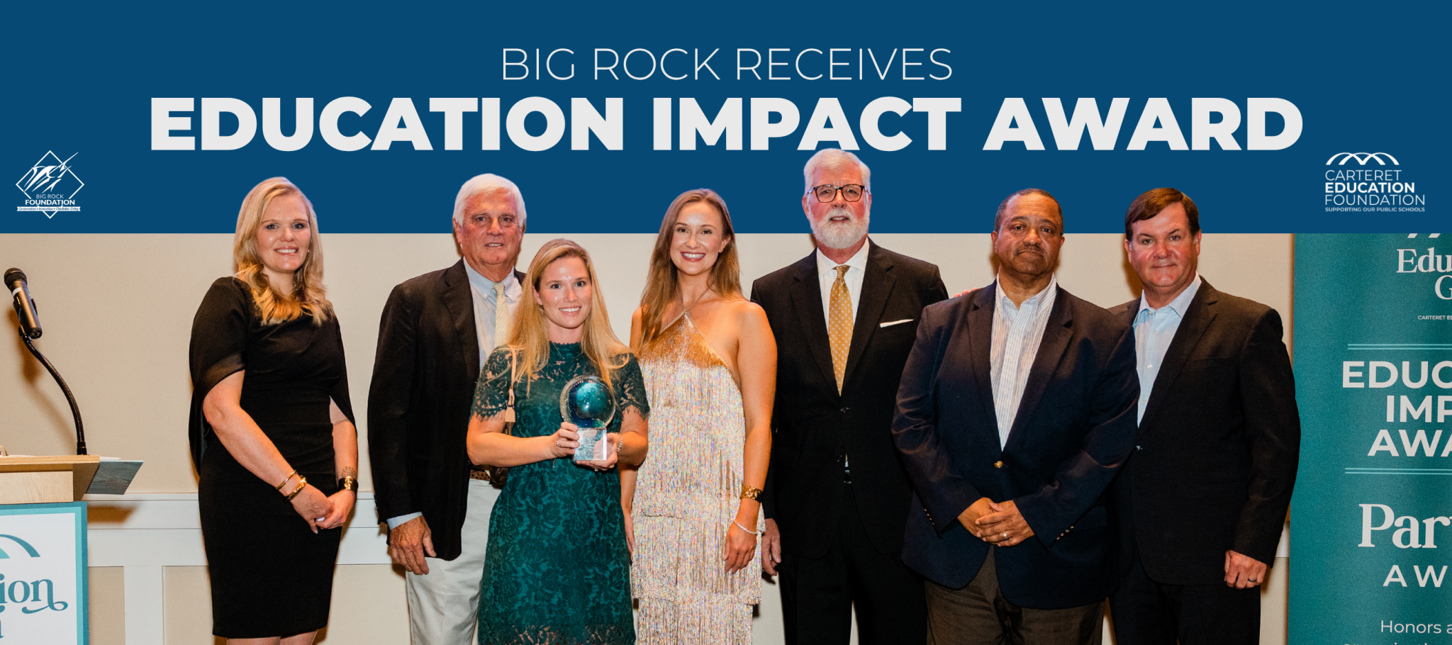 BIG ROCK RECEIVES EDUCATION IMPACT AWARD – The Big Rock Tournament